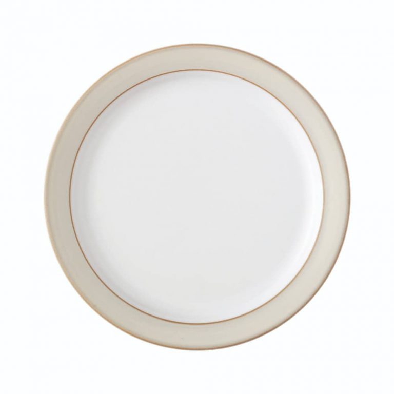 Denby Linen Tea Plate Diameter 17.5cm - Allens
