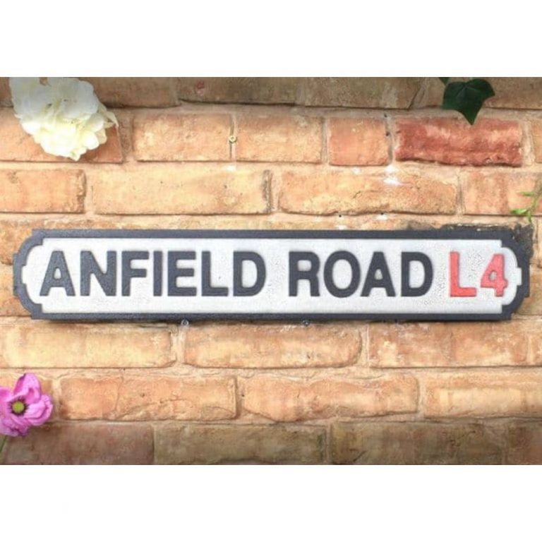 Anfield Road L4 Street Sign - Allens