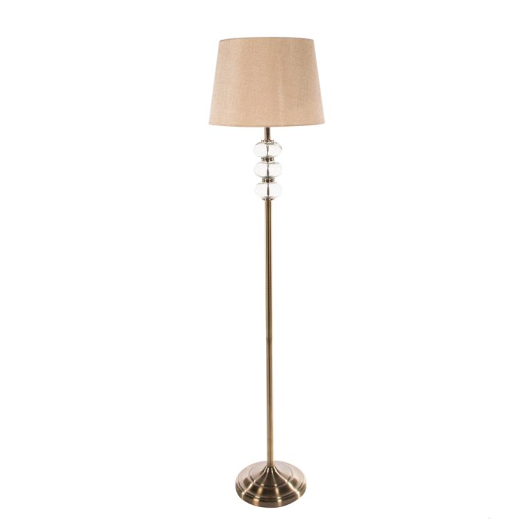 Jane Floor Lamp Bronze & Gold - Allens