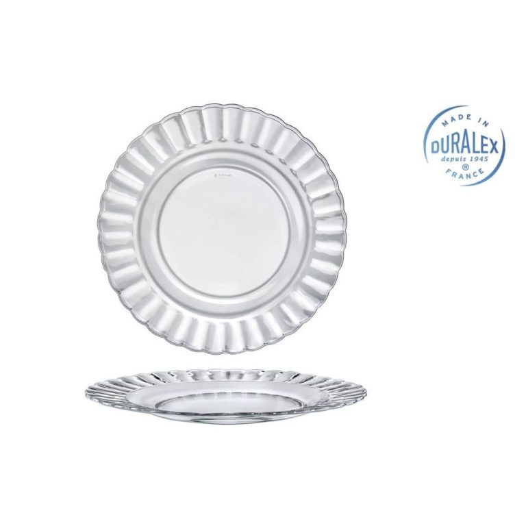 Glass Oven Proof Plate Paris 26cm - Allens