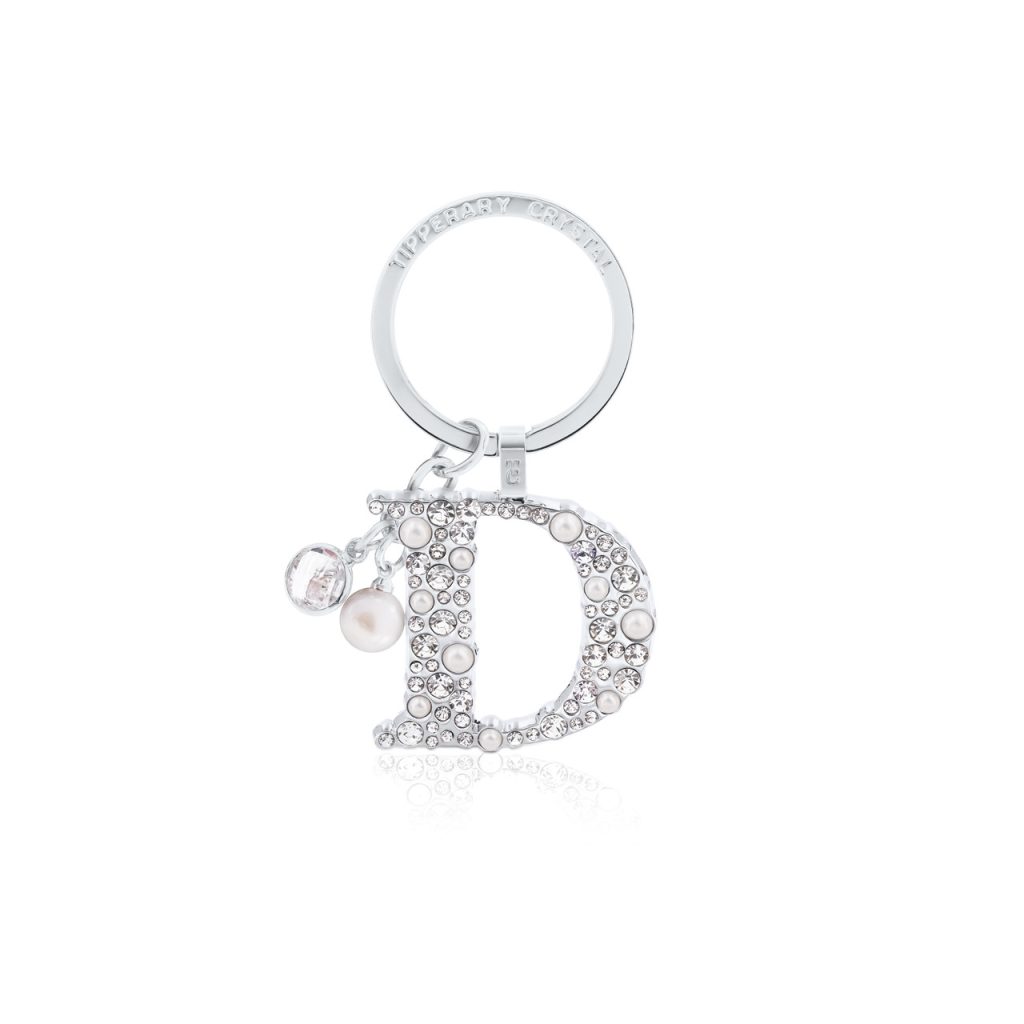 Pearl and Diamond Keyring D - Allens