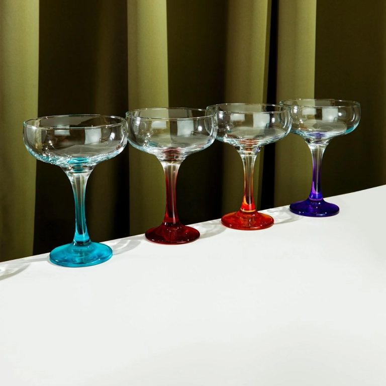 Jewel Cocktail Saucers Set of 4 - Allens